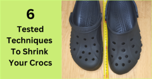 How To Shrink Crocs: 6 Proven Techniques [Video] - cleanerd.com